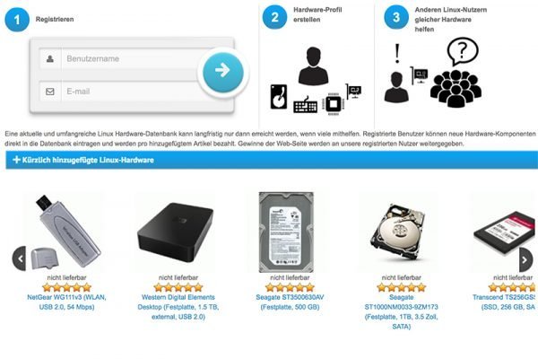 Open Source: Der Linux Hardware Guide listet passende Bauteile