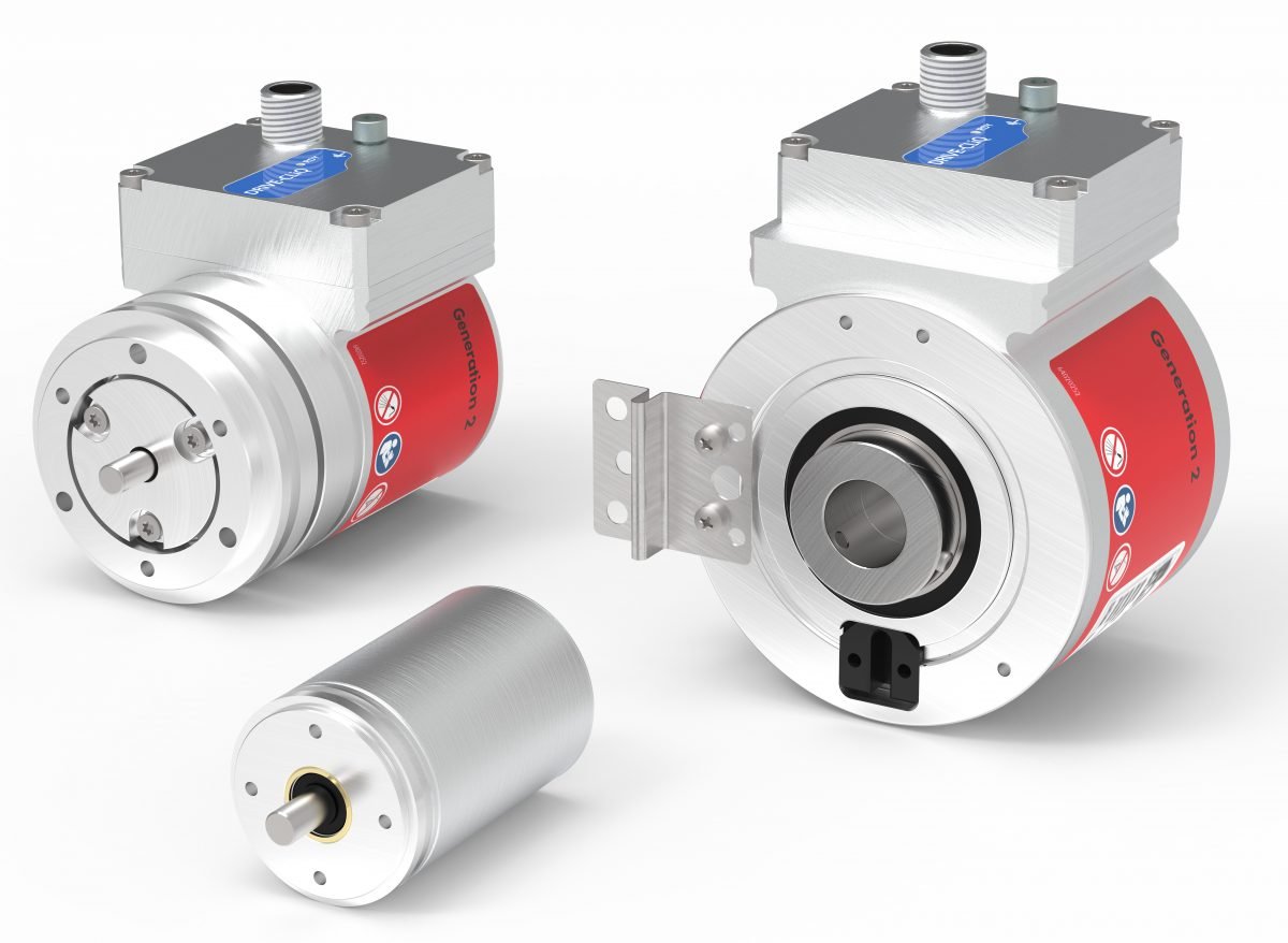 Hannover Messe: Kompakte Absolut­dreh­geber be­herr­schen Drive-CLiQ ...