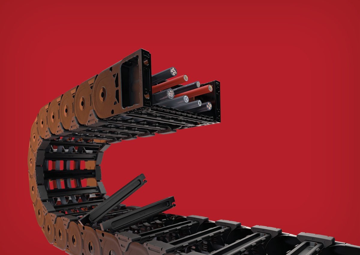 Kabelschlepp schafft Platz in der Uniflex Advanced